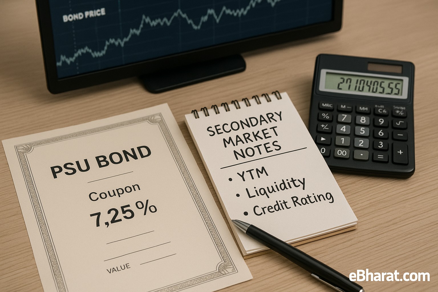 PSU Bonds & Secondary Market Notes - Ebharat.com