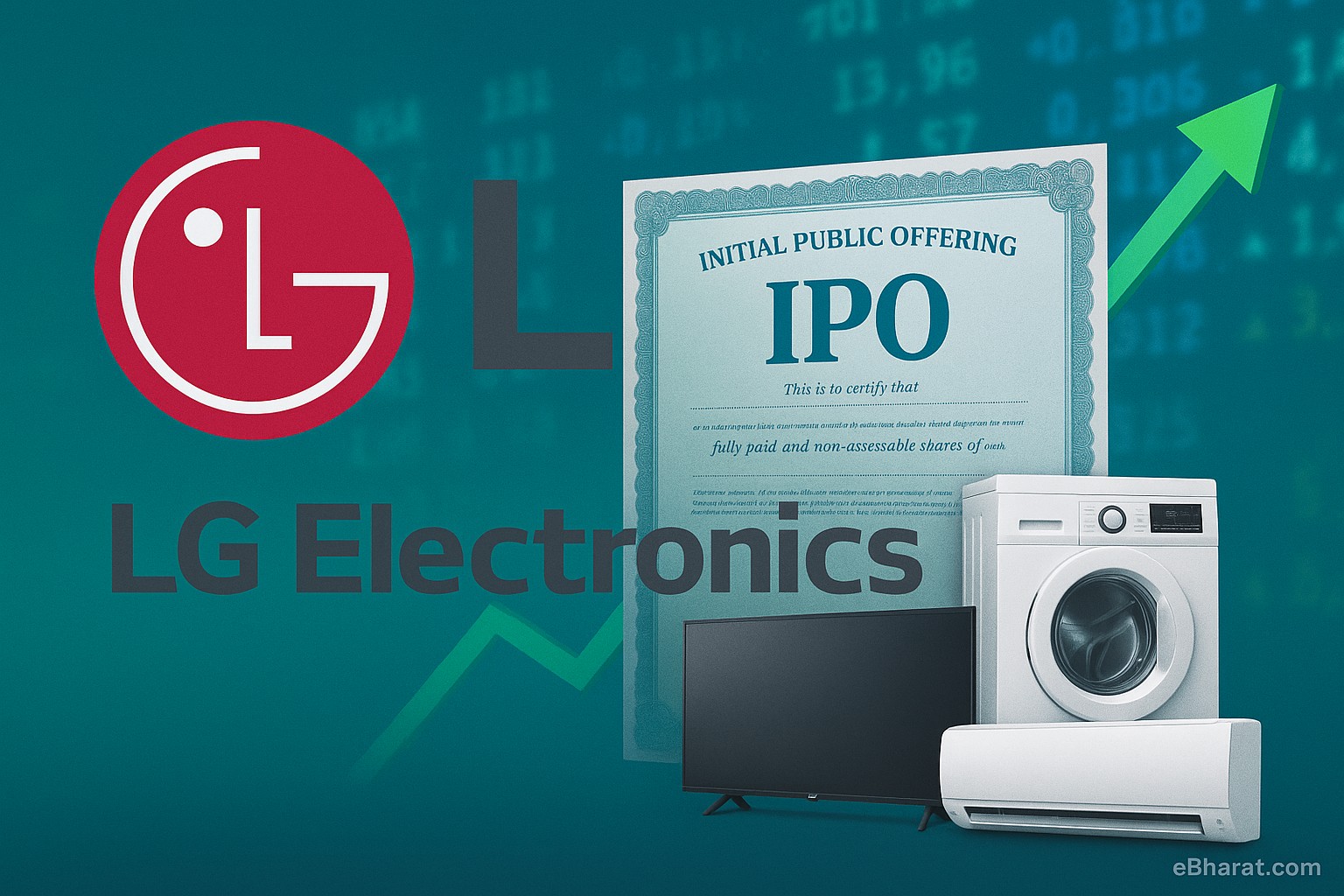 LG Electronics India IPO Sees 54× Subscription, Listing Expected Around ...