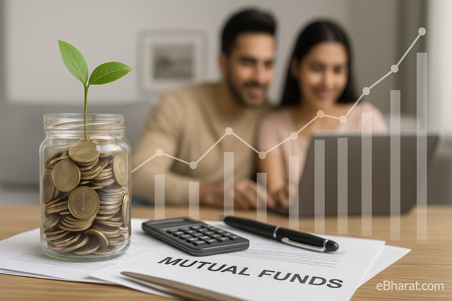 भारत में शुरुआती निवेशकों के लिए Mutual Funds की पूरी गाइड - Ebharat.com