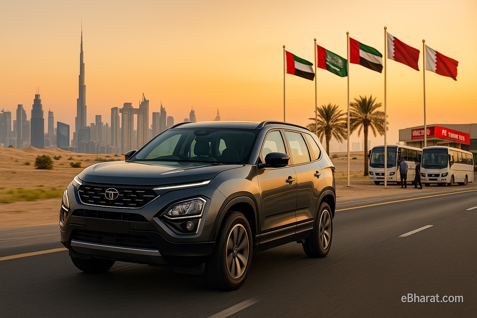 Tata Motors Unveils New Flagship SUV In Gulf,Expands Global Footprint ...